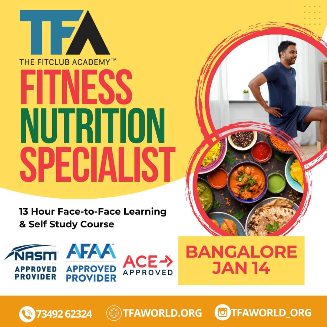 FNS Bangalore – TFA – The FitClub Academy